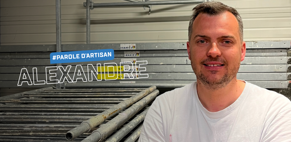 Portrait d’Alexandre Tellier, artisan peintre | Le blog Tubesca-Comabi